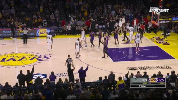 San Antonio Spurs vs. Los Angeles Lakers: Game Highlights - ESPN Video