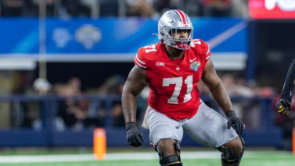 Josh Simmons' NFL draft profile - ESPN Video