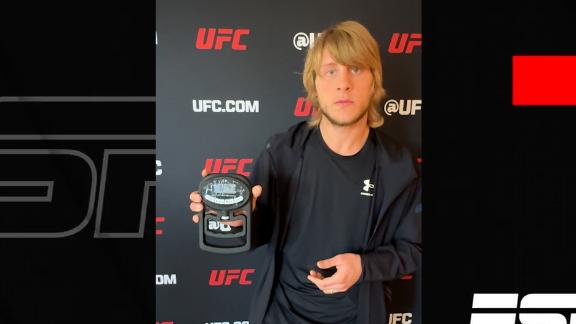 UFC 314 fighters test their grip strength - ESPN Video