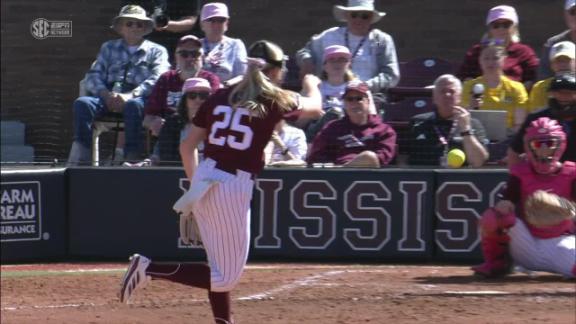 Madison Walker hits a grand slam vs. Bulldogs - ESPN Video