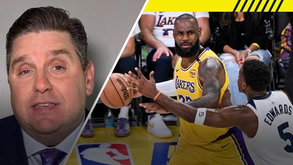 Brian Windhorst: 'LeBron James continues to not look at his best' vs. Wolves - ESPN Video