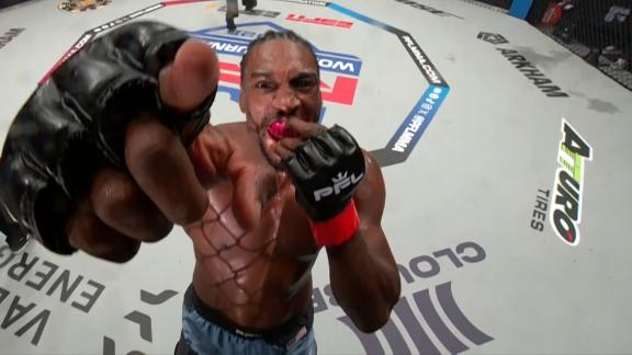 Phil Davis takes down Rob Wilkinson with vicious punch to reach PFL ...