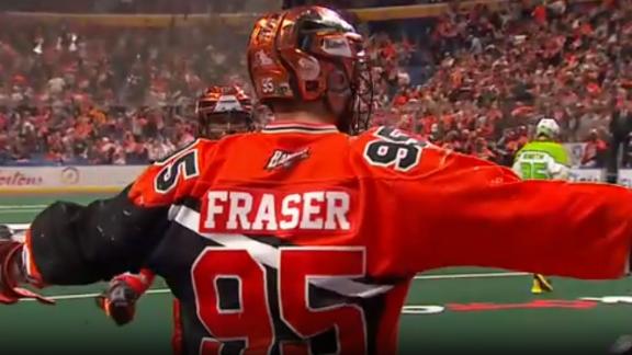 Chase Fraser stuns with one-handed behind-the-back goal - ESPN Video