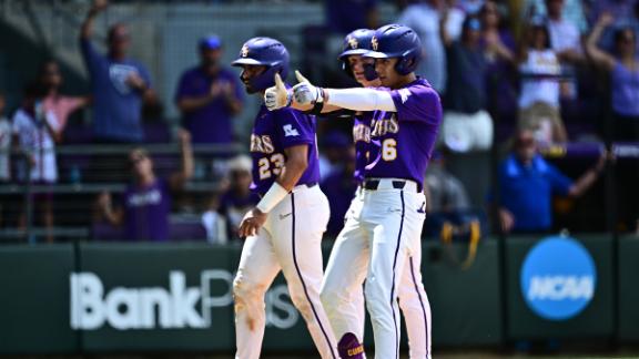 Highlight: LSU buries Mountaineers under avalanche of offense - ESPN Video