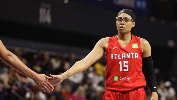 Allisha Gray with the hoop & harm - ESPN Video