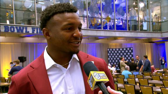 Isaac Smith emphasizes MS State's improvements on defense - ESPN Video