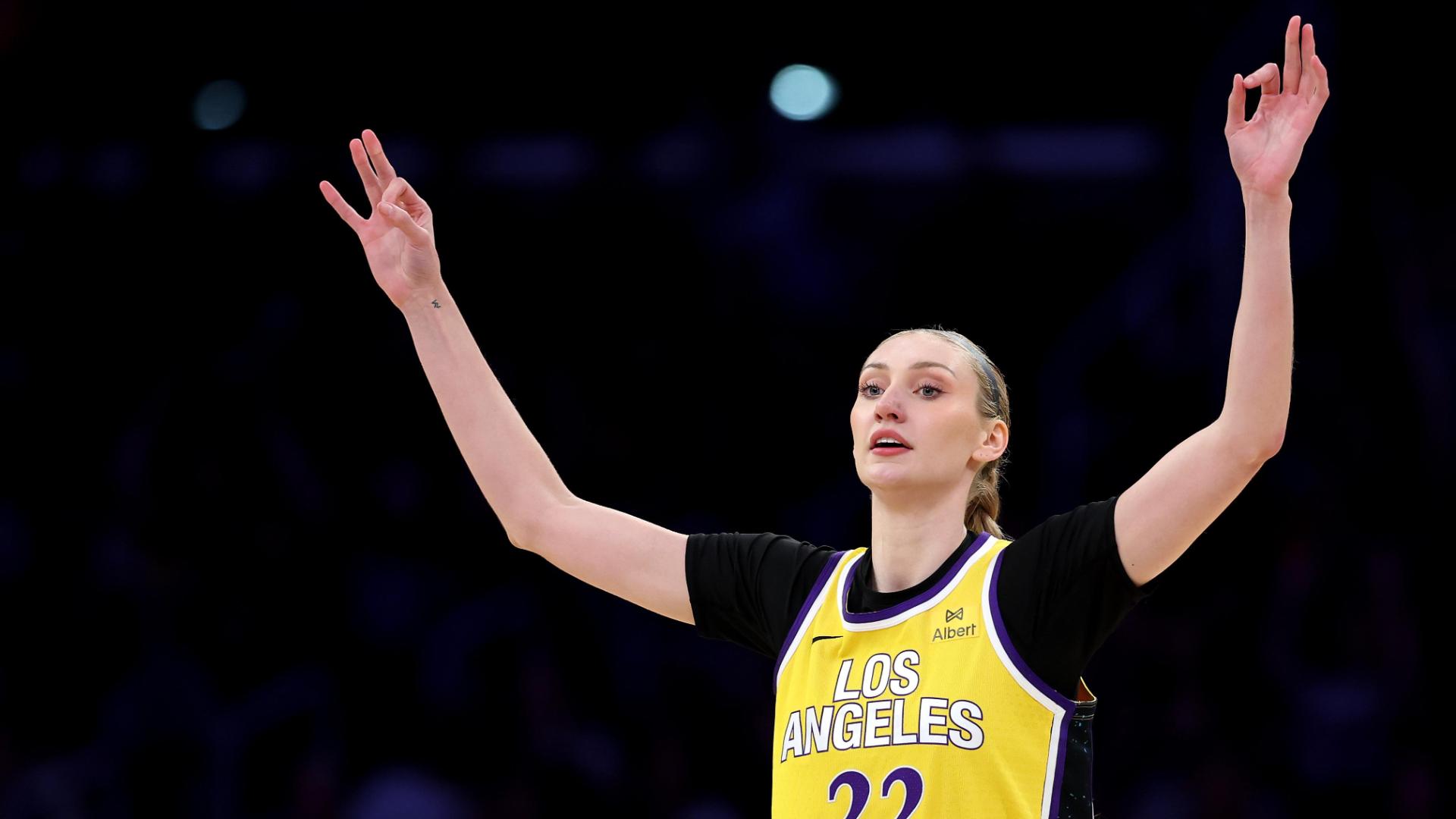 Cameron Brink sinks 3-pointer for first basket in her return - Stream the Video - Watch ESPN