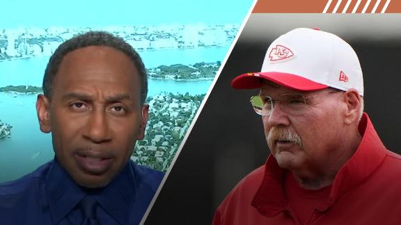Stephen A: Super Bowl defeat was the first time Andy Reid was in over ...