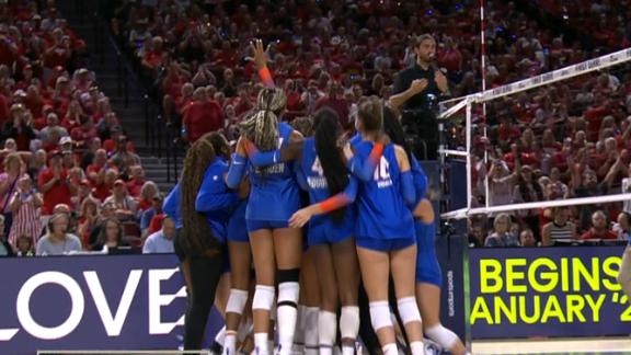 No. 16 Florida upset No. 3 Pitt in 5-set thriller - ESPN Video
