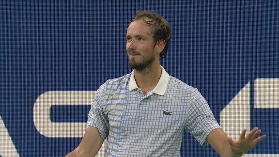 Drama ensues in Medvedev-Bonzi match at US Open - ESPN Video