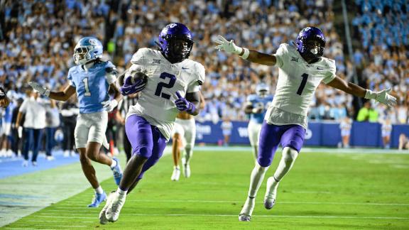 TCU gets off to electric start in 2nd half with 75-yard TD - ESPN Video