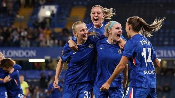 Chelsea secure first win of WSL season - ESPN Video