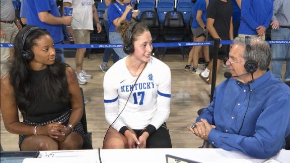 Brooklyn DeLeye recaps No. 3 Kentucky's performance vs. Houston - ESPN ...
