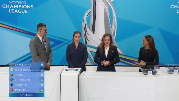 Chelsea draw Barcelona in Women's UCL league-phase draw - ESPN Video