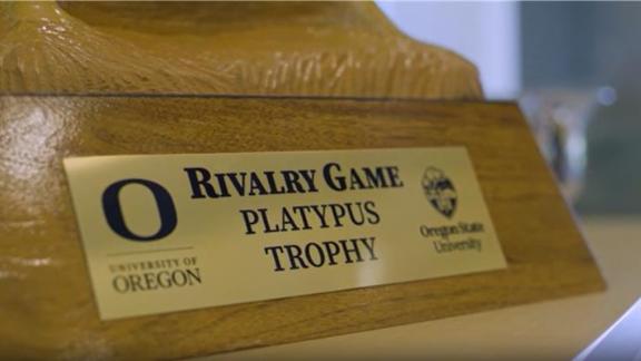 Oregon vs. Oregon State: The story of the Platypus Trophy - ESPN Video