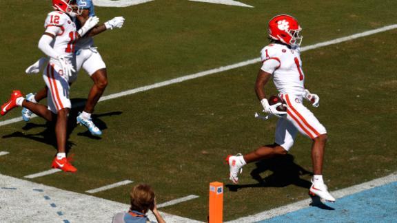 Clemson strikes fast with electric 75-yard TD on 1st play of game ...