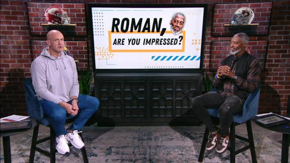 Can a pitch-black two point conversion impress Roman? - ESPN Video