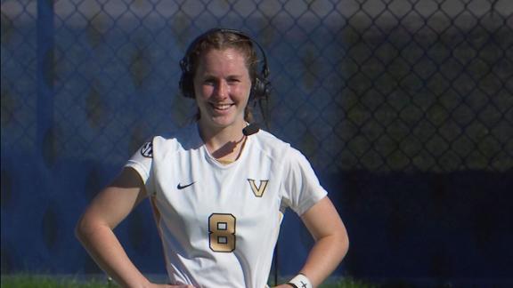 Reagan Pentz breaks down the goal that sent Vandy to semis - ESPN Video