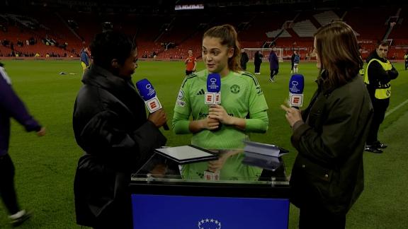 Middleton-Patel reflects on 'special' first UWCL game for Man United ...