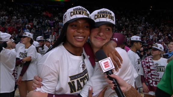 Lednicky, Cos-Okpalla describe building up Texas A&M - ESPN Video