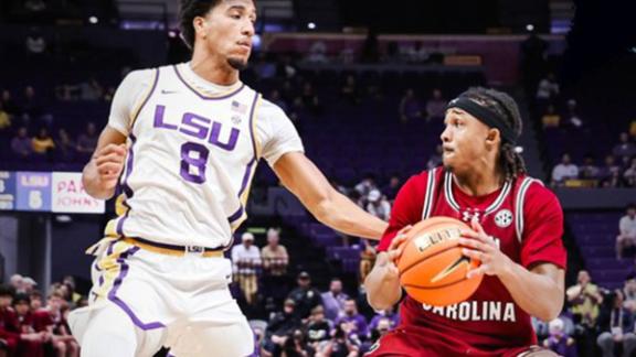 Highlight: South Carolina pounces on LSU to claim road win - ESPN Video