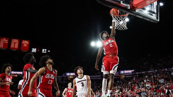 Highlight: Ole Miss upsets No. 21 Georgia in overtime thriller - ESPN Video