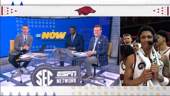 Meleek Thomas explains Arkansas' mindset in win vs. South Carolina ...