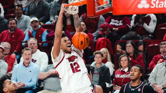 Highlight: Six reach double digits for Arkansas as they dominate South ...