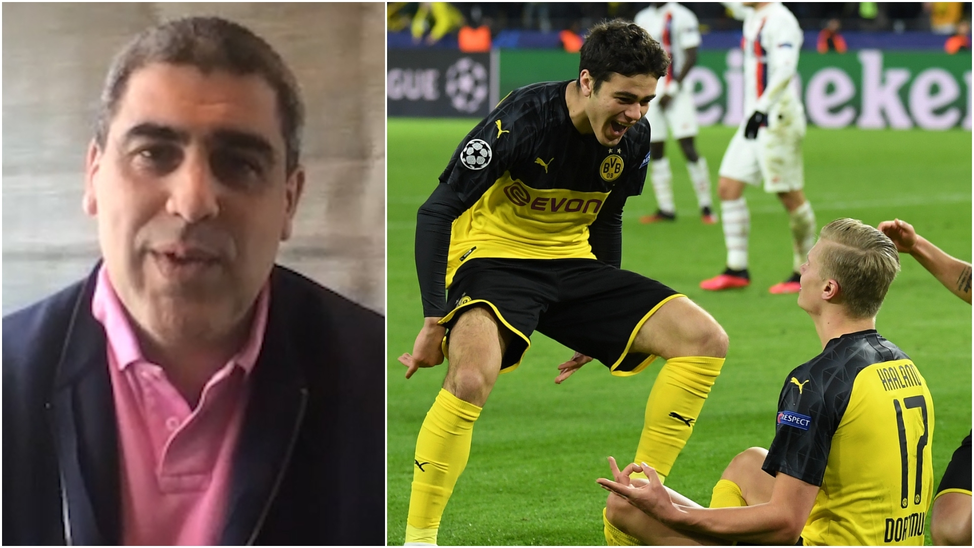 How was Gio Reyna's Champions League debut... for his dad? - Stream the ...