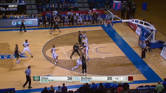 J. Dartis made Three Point Jumper. Assisted by J. Simmons. - ESPN Video