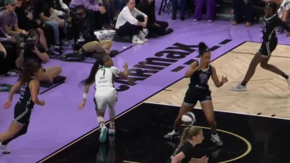 Veronica Burton sends the shot away - ESPN Video