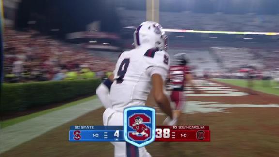 Ryan Stubblefield throws 9-yard touchdown pass to Nicholas Sowell ...