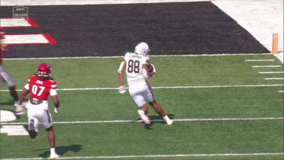 Drew Pyne airs it out for 38-yard touchdown pass - ESPN Video