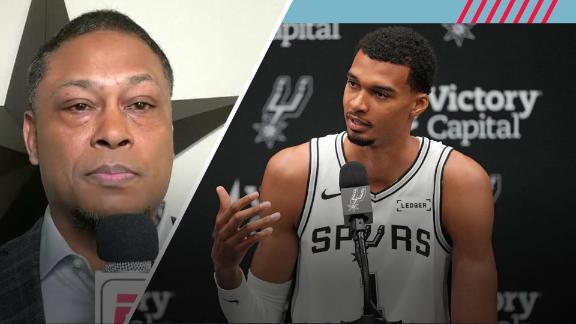 What Wemby did this offseason to improve - ESPN Video