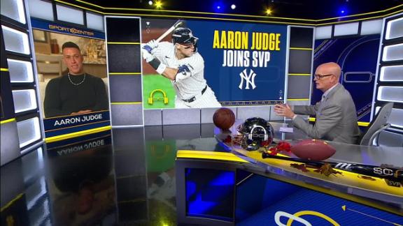 Aaron Judge praises Cal Raleigh after beating him for AL MVP - ESPN Video