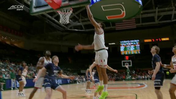 Malik Reneau hits the shot vs. North Florida Ospreys - ESPN Video