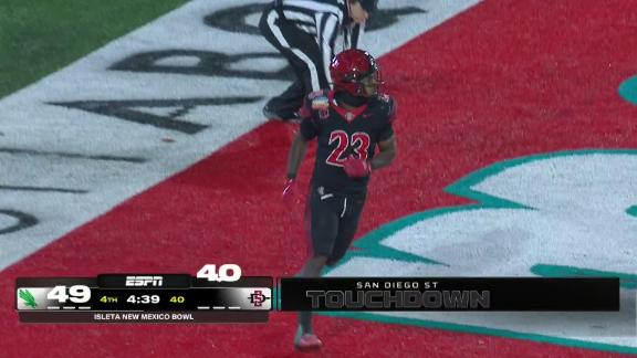 End Zone! Christian Washington scores 11-yard touchdown - ESPN Video