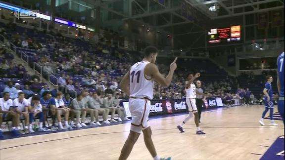 Ismael Diouf fights off defender for and-1 - ESPN Video