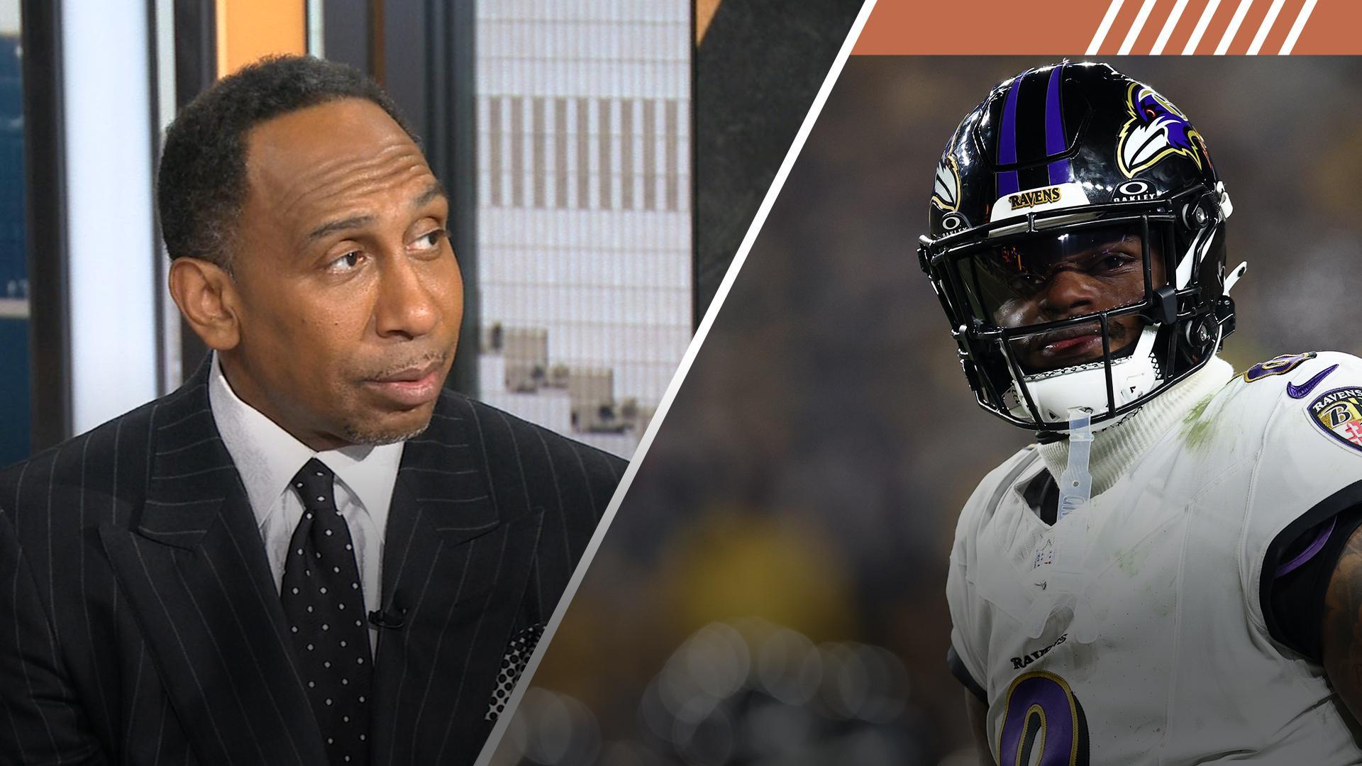 Why Stephen A. doesn't blame Lamar for Ravens missing playoffs - Stream ...