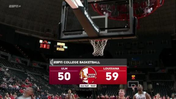 Dorian Finister drills shot vs. UL Monroe Warhawks - ESPN Video