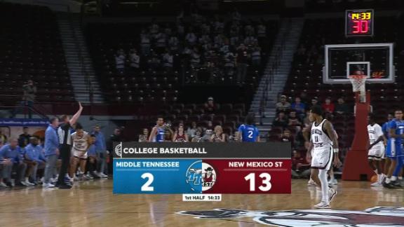 Nice shot from Jemel Jones - ESPN Video